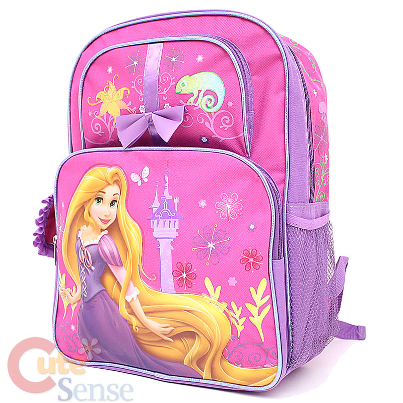 Dinsey Tangled Rapunzel School L Backpack Lunch Bag Set | eBay