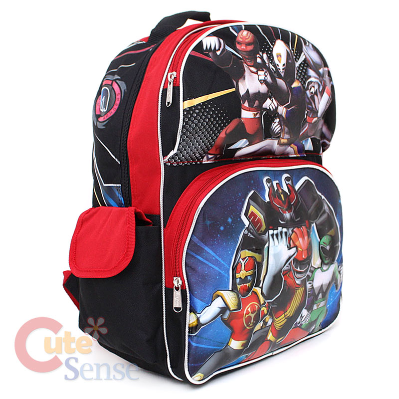Power Rangers School Backpack/Bag- 16" Large : Super Legends | eBay