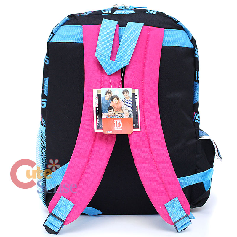 One Direction Large School Backpack 16" Bag 1D Harry Niall Zayn Liam ...