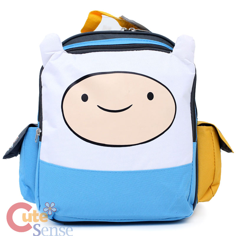 Adventure Time Finn Face School Backpack 12" Small Bag | eBay