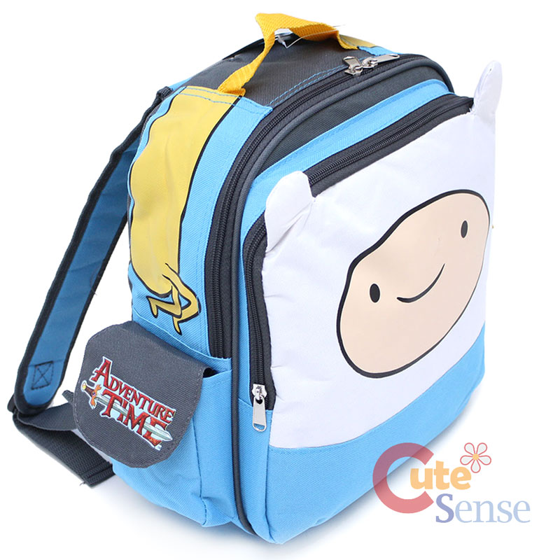 Adventure Time Finn Face School Backpack 12" Small Bag | eBay