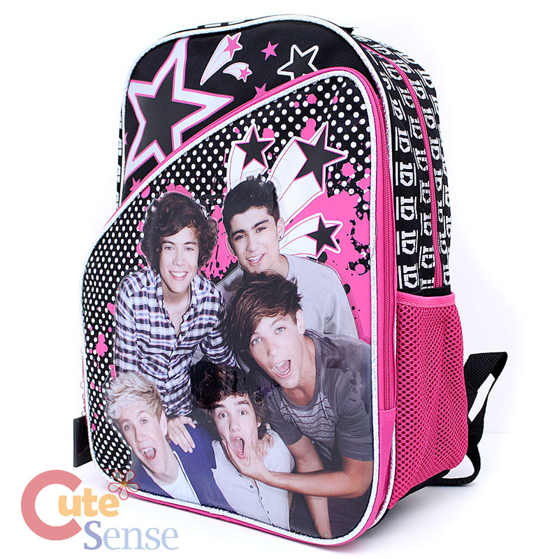 One Direction School Backpack 16" Large Bag 1D Harry Niall Zayn Liam ...