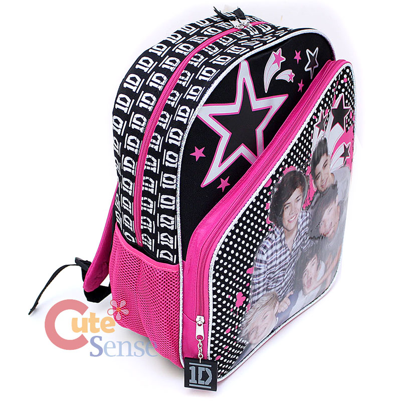 One Direction School Backpack 16" Large Bag 1D Harry Niall Zayn Liam ...