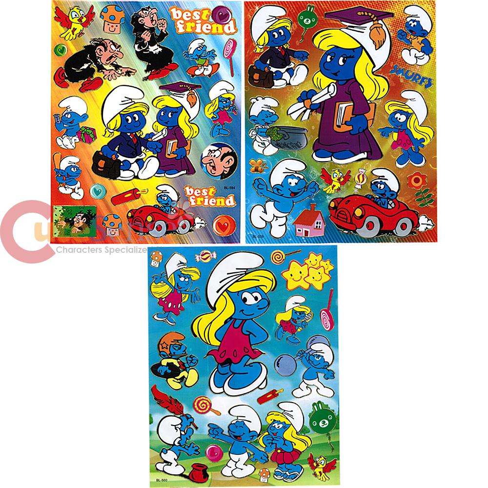 List 97+ Pictures Smurf Stickers For Cars Stunning